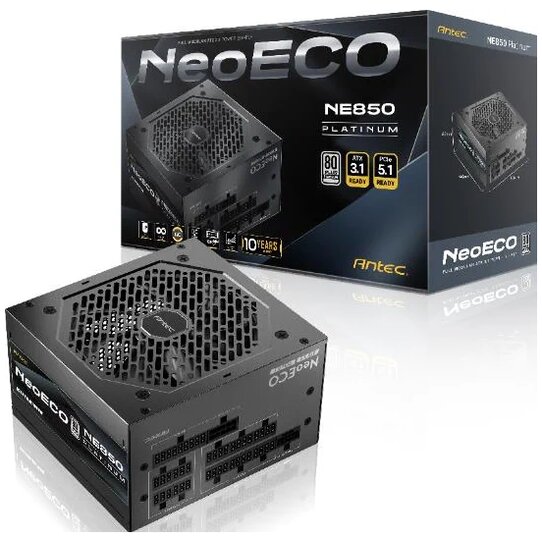 Alimentatori Antec NE850 Platinum 850W Modulare 80+ Platinum PFC Attivo ...