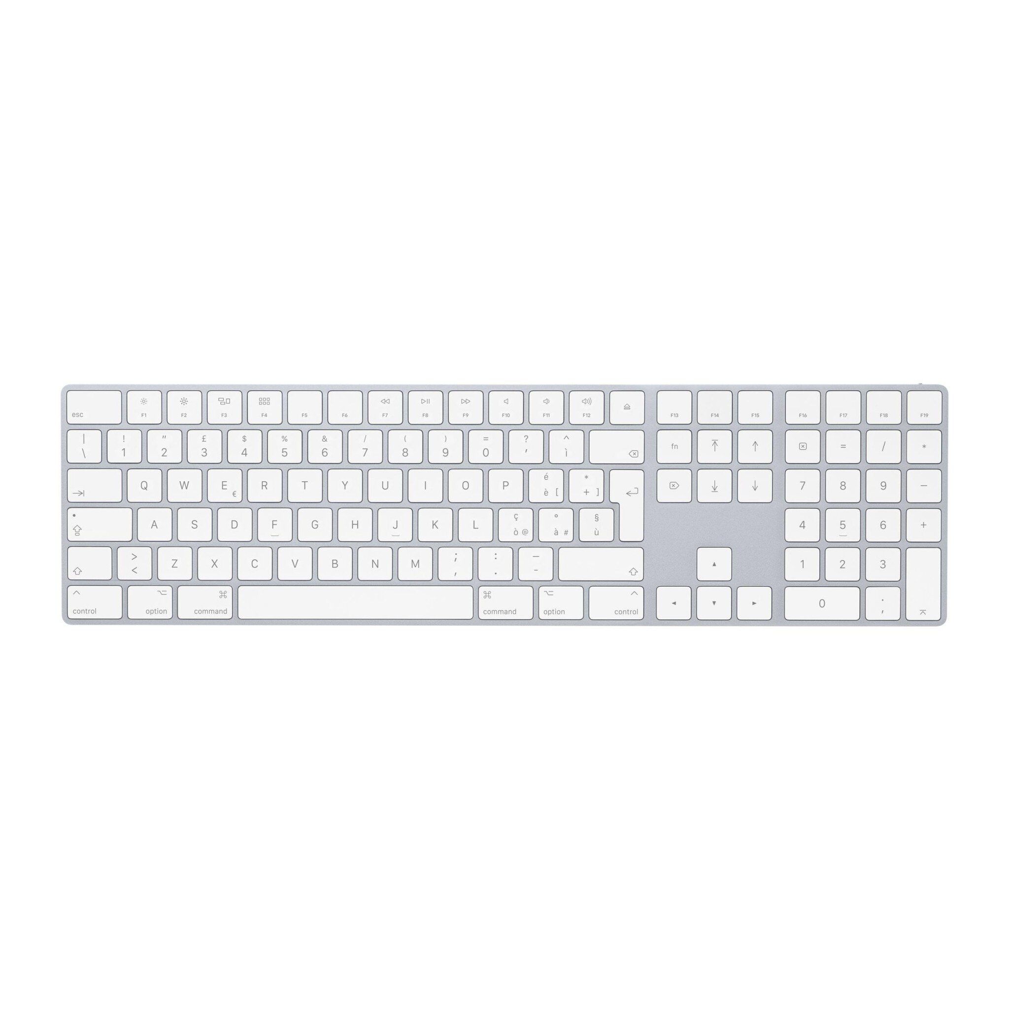Tastiere Apple Magic Keyboard with Numeric Keypad - Bluetooth QWERTY ...