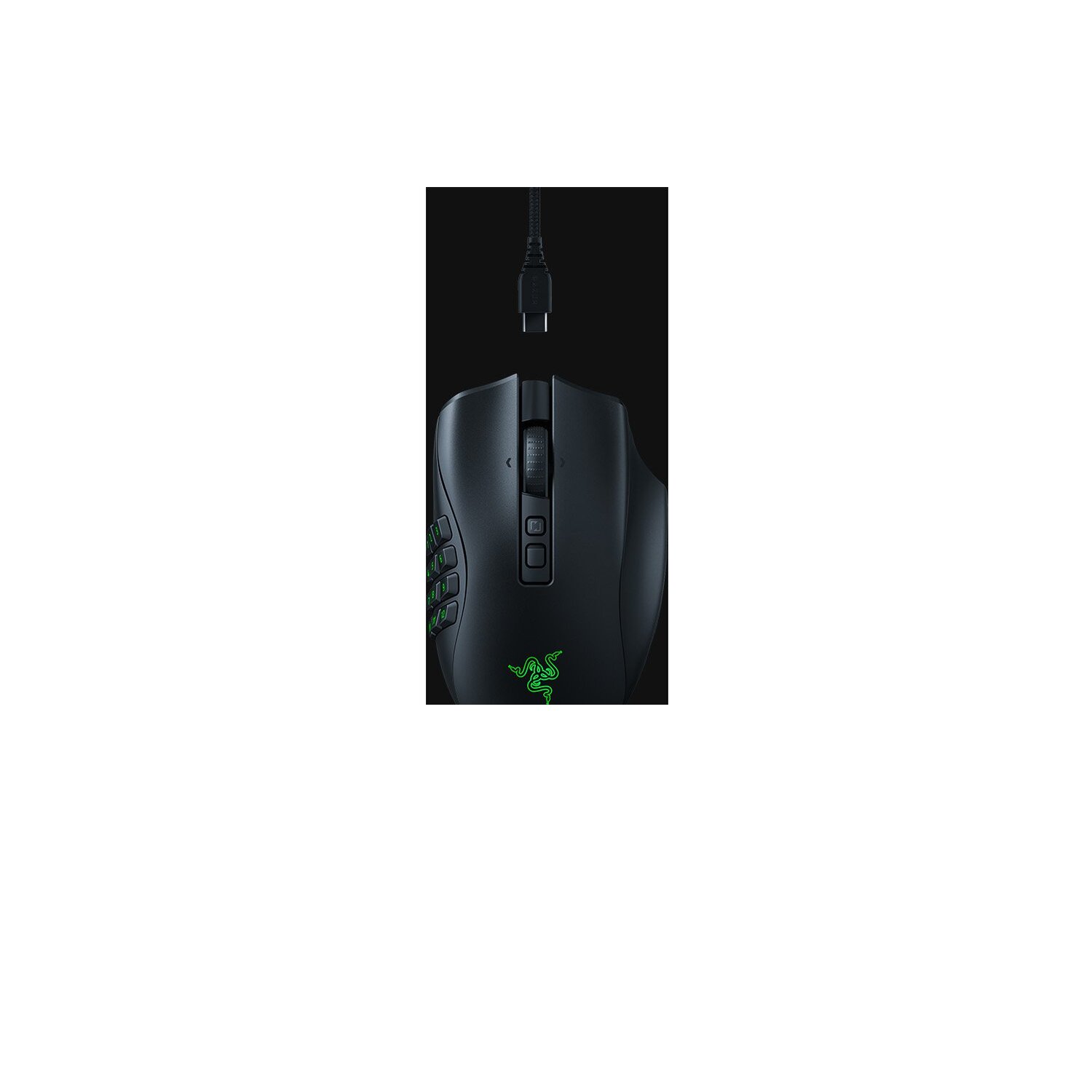 Mouse Razer Naga V2 Pro mouse Mano destra RF Wireless + Bluetooth + USB ...