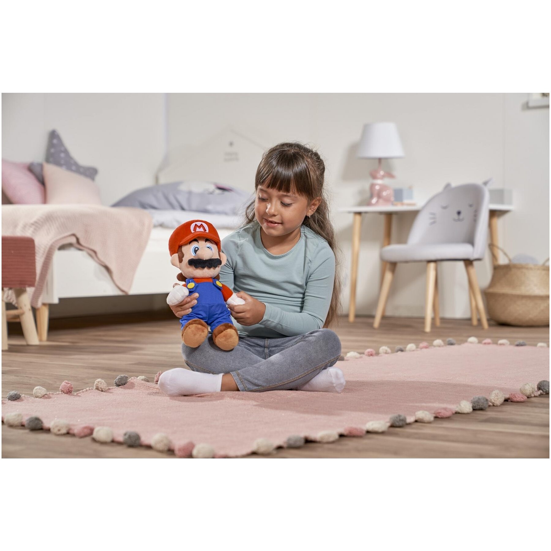 Peluche e Animali Simba Toys Super Mario Bros - Mario in offerta a € 27.10