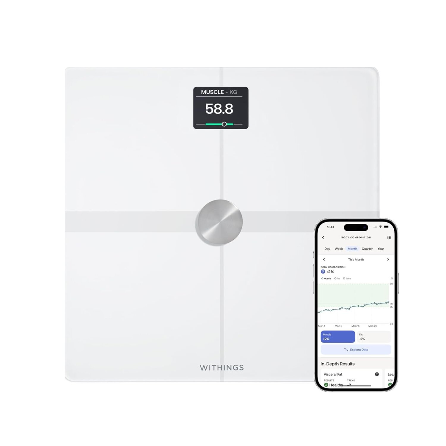 Whitings Body Smart - Bilancia bianca... | Ollo Store